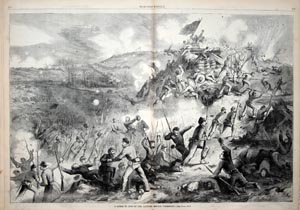 Picture of the Battle of Vicksburg