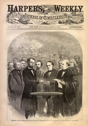 President Abraham Lincoln's Second (2nd) Inauguration